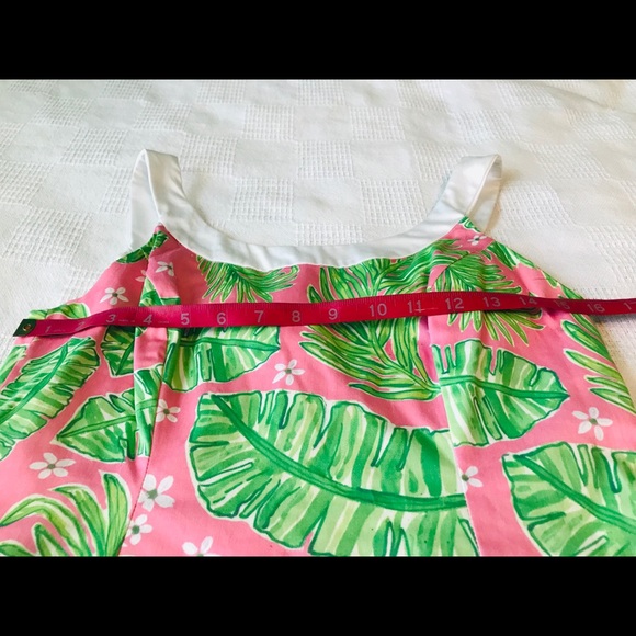 Kaeli Smith | Dresses | Kaeli Smith Pink Tropical Palm Dress | Poshmark